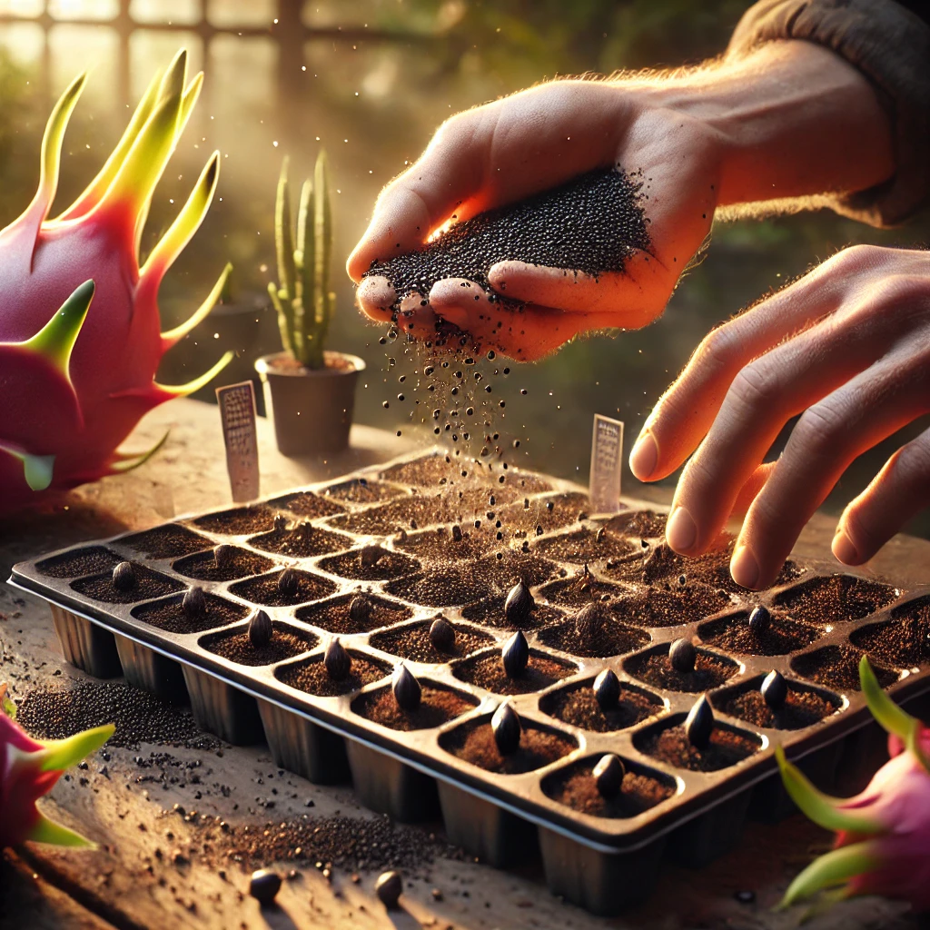 Dragon Fruit Propagation: How to Grow from Seeds vs. Cuttings – Drogon ...